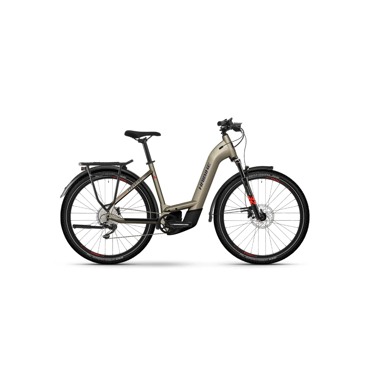 Haibike Trekking 8 750Wh Tiefeinsteiger Trekking E-Bike 2026 | sand/r ...